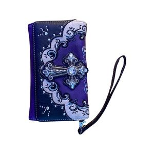 Bags | Y2k Wallet Glam Rock Style Wallet | Poshmark